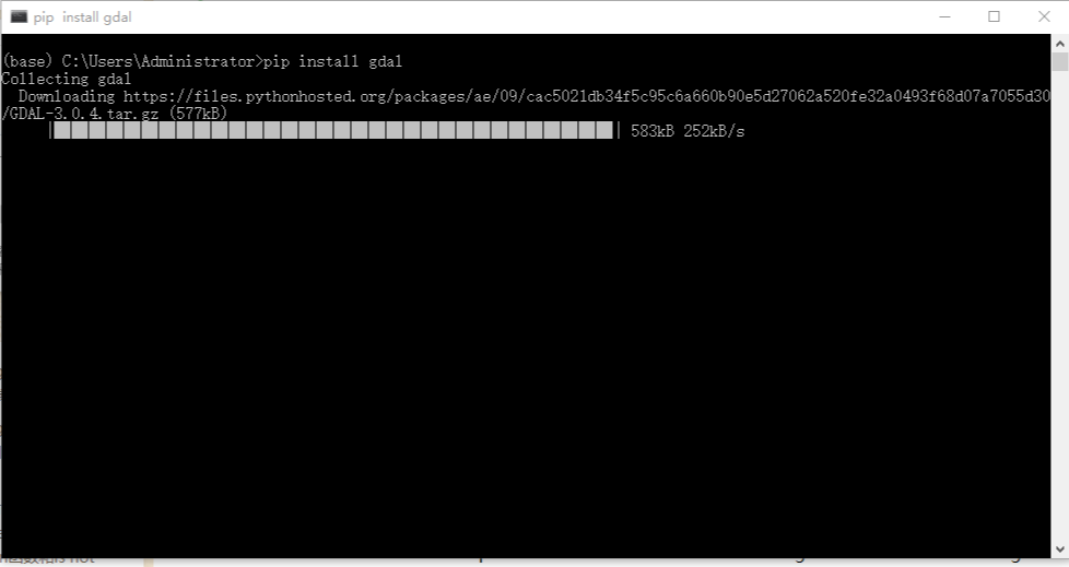 Anaconda3 安装gdal库_gbal库-CSDN博客
