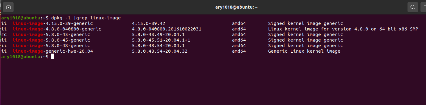 ubuntu 内核降级，切换linux内核版本_4.15.0-39-generic-CSDN博客