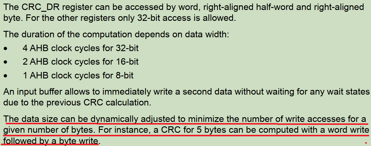 STM32硬件CRC计算CRC8_stm32 crc8-CSDN博客
