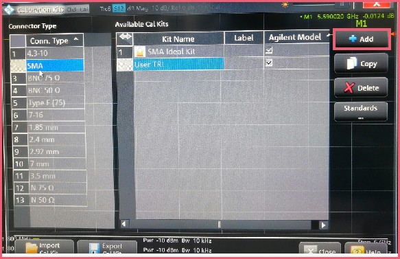 在分析仪中创建用户自定义的TRL校准件【以R&S矢量网络分析仪为例】_网分trl校准-CSDN博客