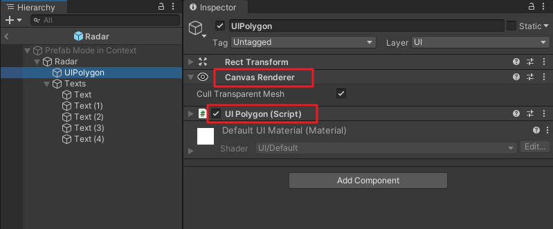 【游戏开发实战】Unity UGUI制作雷达图/天赋图/属性图/能力图，因为太怕痛就全点了防御力_绘制任意游戏角色能力值雷达图-CSDN博客