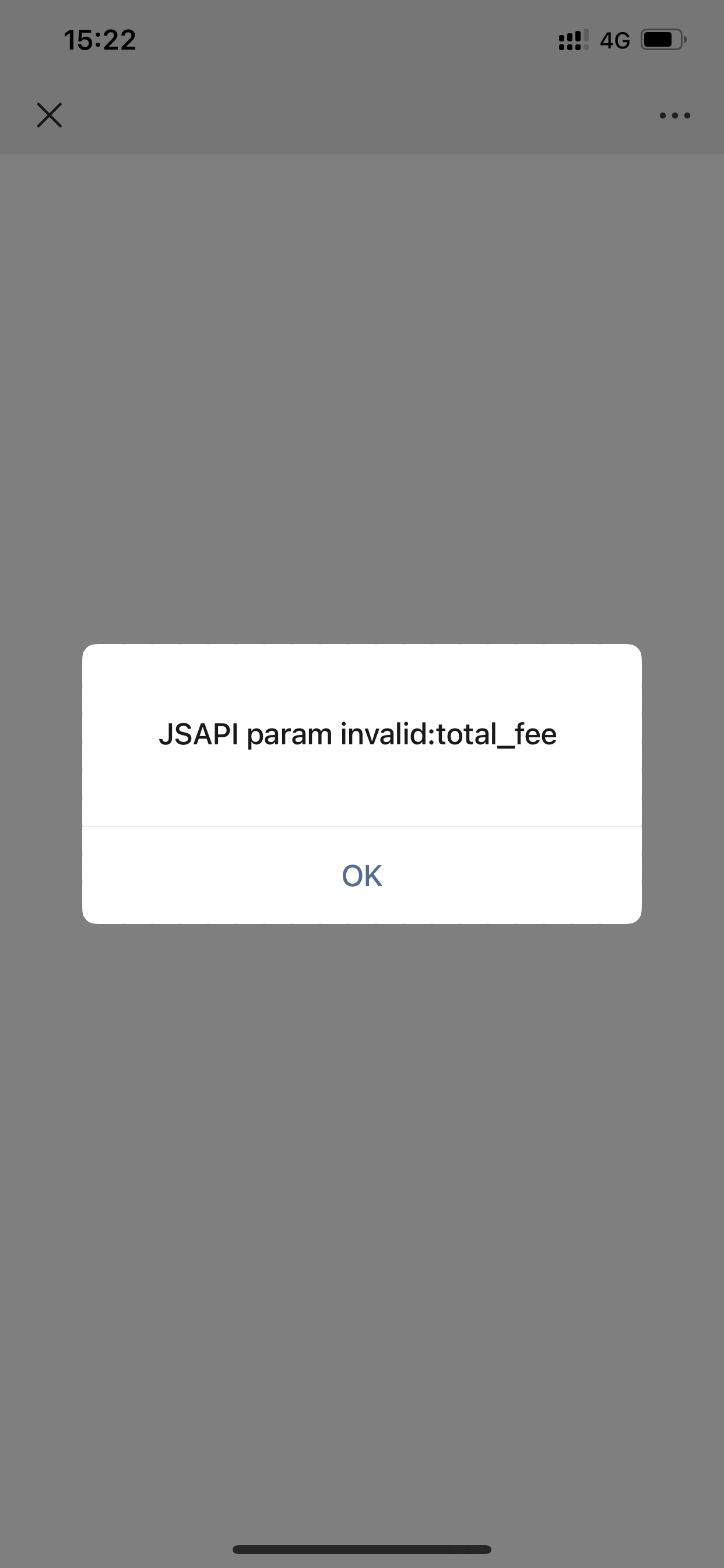 小程序支付：jsapi Param Invalidtotalfee Csdn博客 