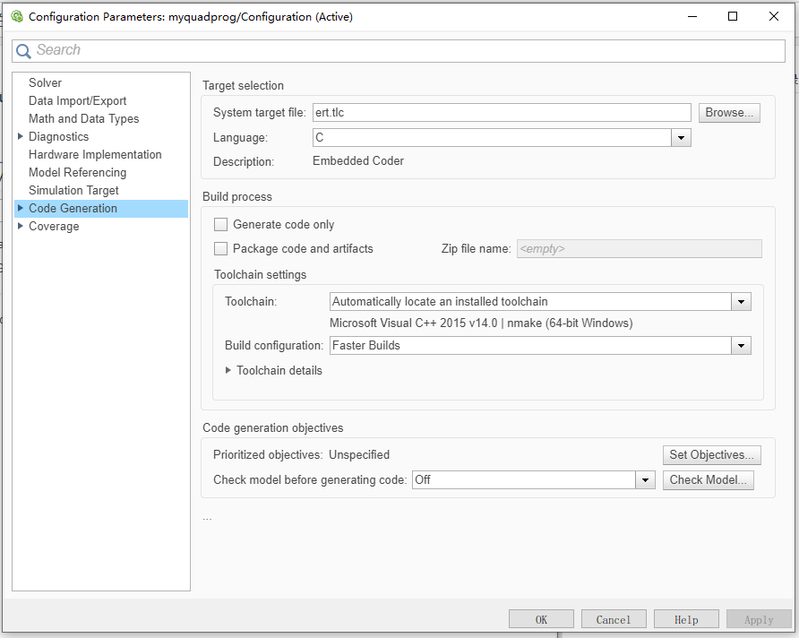 关于quadprog无法生成embed C代码-CSDN博客