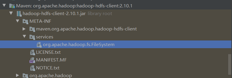 java通过hdfs client jar编码出现java.io.IOException: No FileSystem for scheme: hdfs问题_hdfs java ...