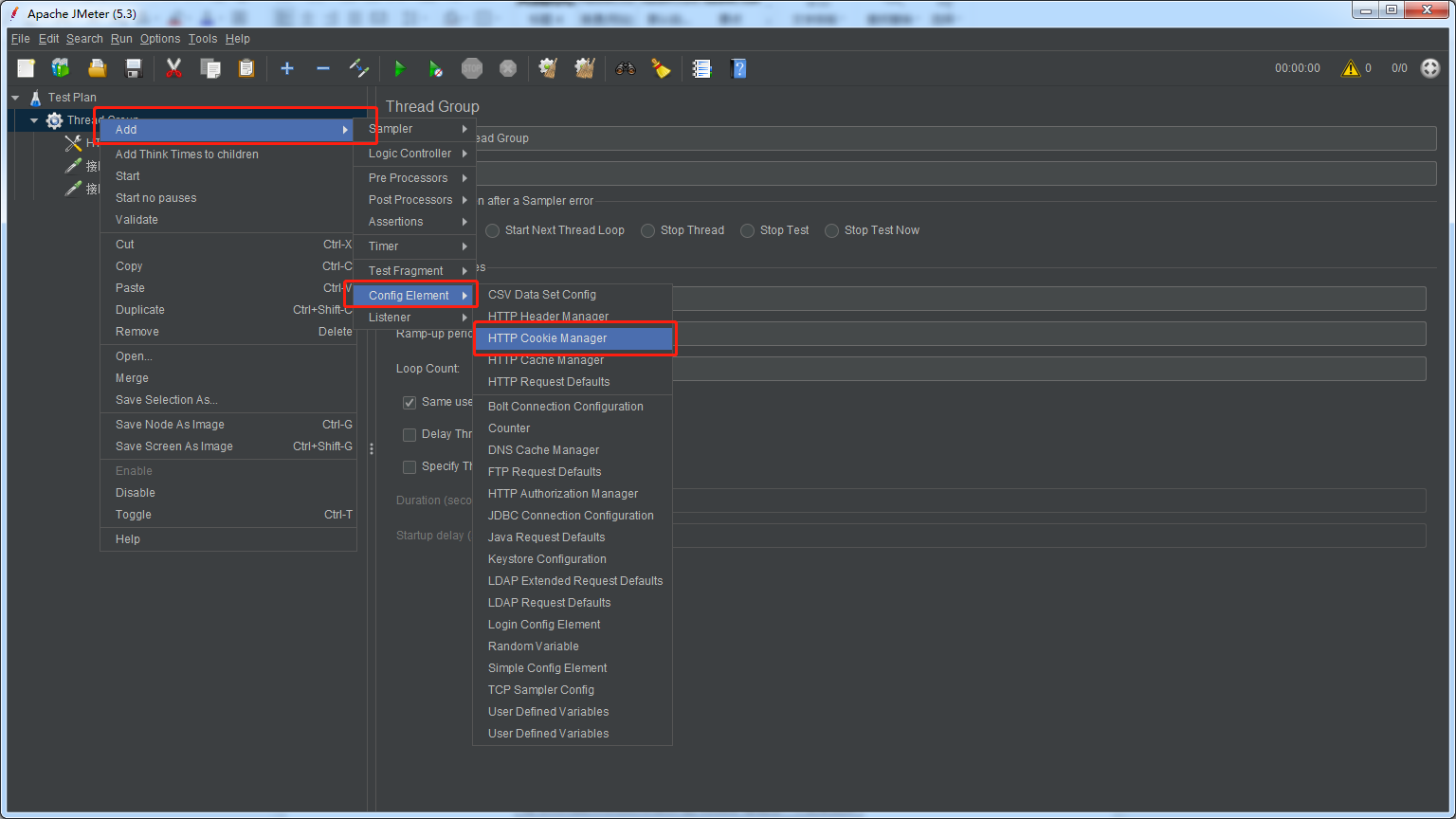 Jmeter之http cookie manager 添加后获取不到cookie值_jmeter设置了setcookie,请求中没有看到设置的值-CSDN博客