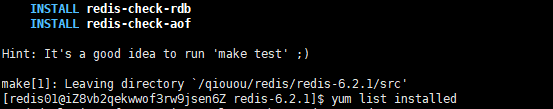 Linux 安装 Redis-6.2.1_linux环境部署redis6.2.10-CSDN博客