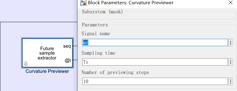 simulink封装子系统（mask subsystem）车道保持辅助系统曲率预览器封装_simulink中mask和subsystem-CSDN博客