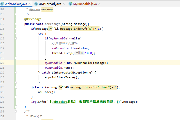 前后端通信：关于处理前端websocket 发送消息，后端java接收不到消息的问题，多线程跳出while循环 Websocket怎么确保后端收到 Csdn博客