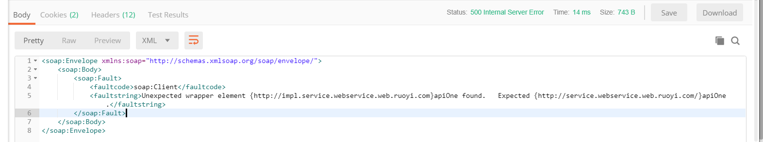 webservice接口调用异常两种（Unexpected wrapper element，Unmarshalling Error: 意外的元素）-CSDN博客