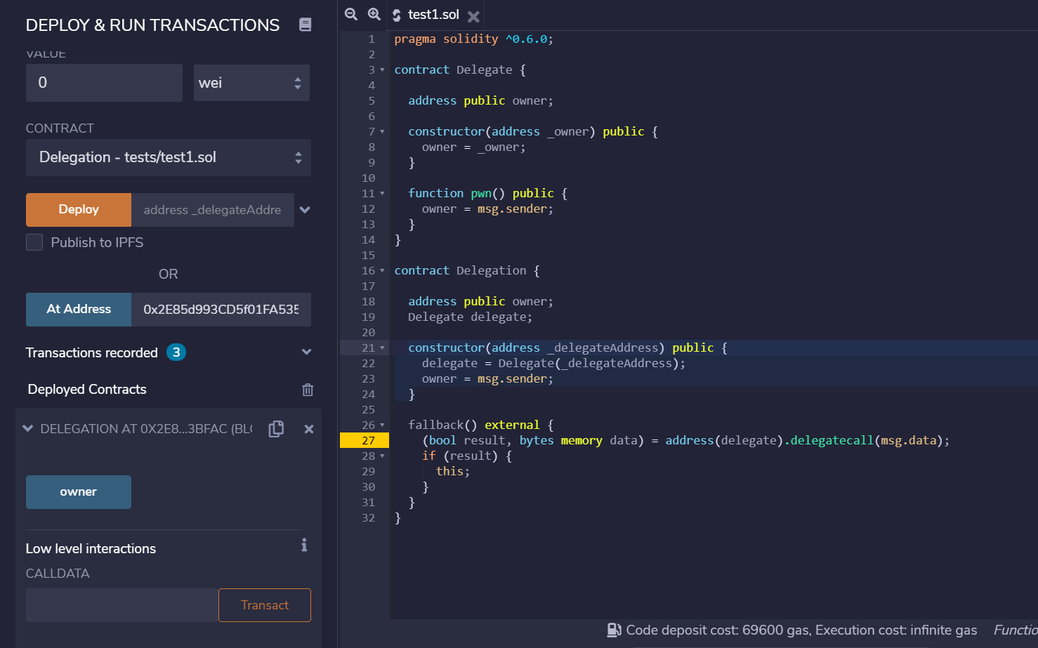 Ethernaut 靶场刷题（上）_ctf delegation-CSDN博客