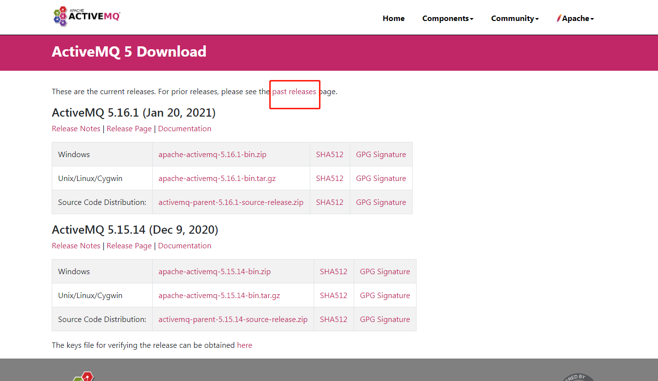 ActiveMQ 下载历史版本_activemq历史版本下载-CSDN博客