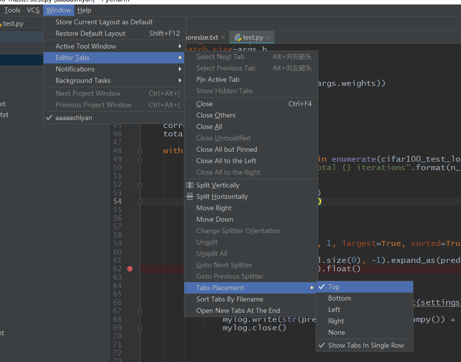 pycharm如何多个文件并行显示_pycharm怎么一屏显示两个文件-CSDN博客