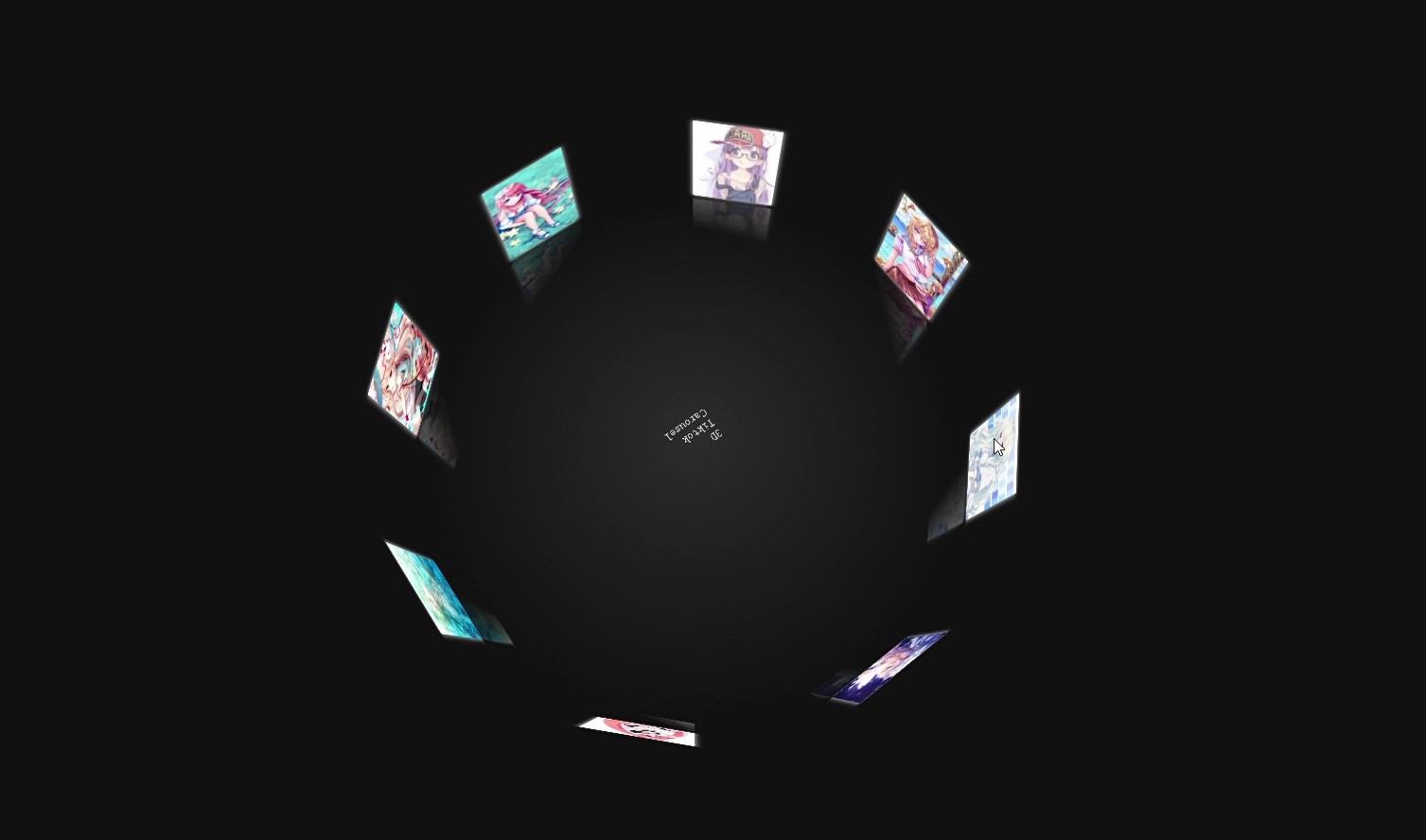 一个简单炫酷的前端小项目（html+css+js）----3D图片演示_前端3d gif_澎湖Java架构师的博客-CSDN博客