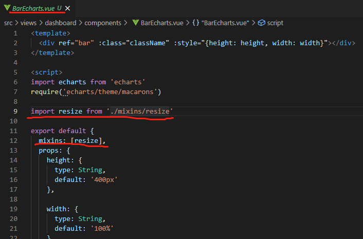 vue-element-admin 利用echarts做数据展示以及自适应屏幕和统计插件（七）_vue-element-admin 饼图-CSDN博客