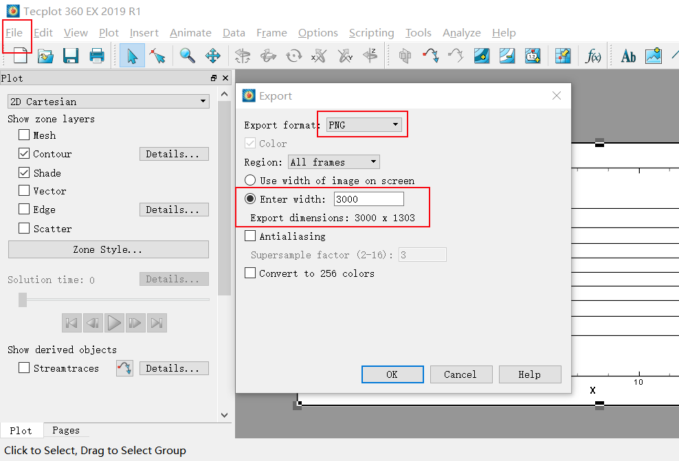 Tecplot进阶——如何用Tecplot制作一张满足论文投稿要求的图片_tecplot怎么把边框去掉-CSDN博客