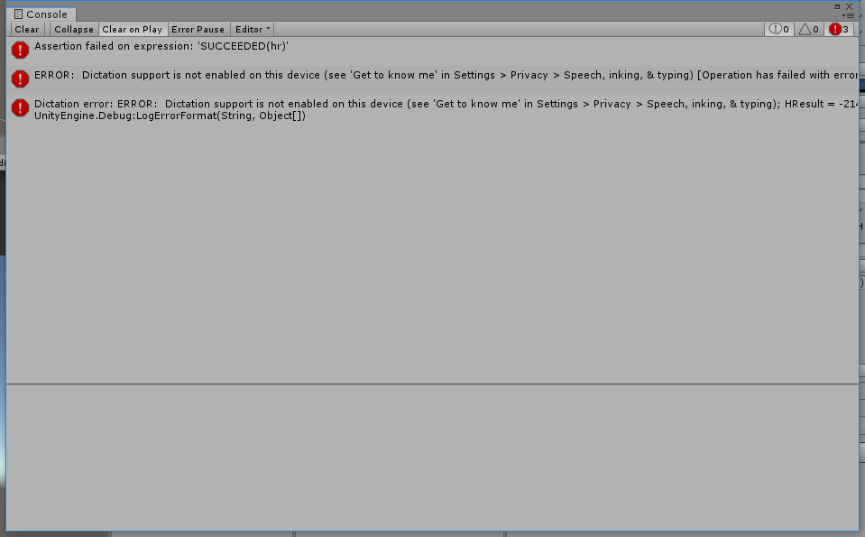 Unity windows10环境下 语音识别_unity dictation recognizer识别不了-CSDN博客