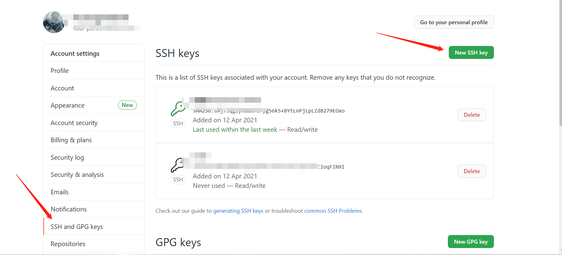 git使用ssh方式（密钥）连接远程仓库GitHub_ssh -t git-CSDN博客