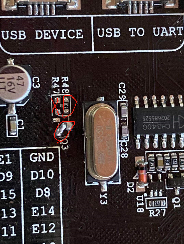 野火mimistm32改硬件电路实现usb的功能stm32 Mini Usb 原理图 Csdn博客 