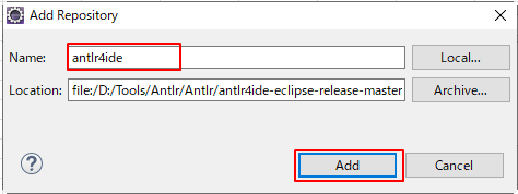 【Eclipse+Antlr4之02】Eclipse中安装Antlr4(下载后本地安装)_antlrdt eclipse 离线安装-CSDN博客