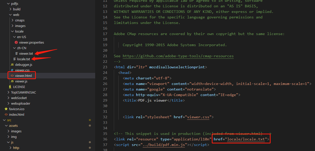 pdf.js默认不展示中文问题，解决方法_pdfjs汉化 在哪里修改-CSDN博客