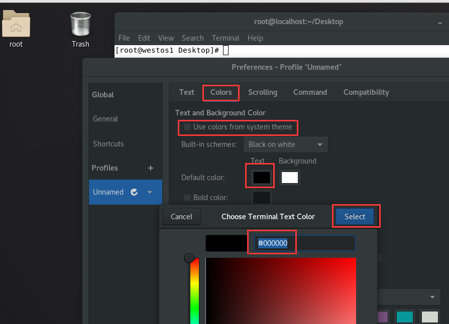 修改shell界面的文本和背景颜色以及字体大小_metroshell背景色-CSDN博客