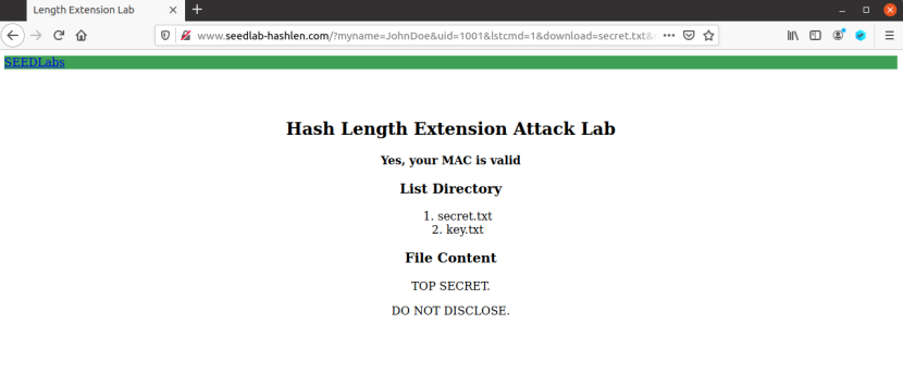 SEEDLAB2.0-Hash Length Extension Attack Lab ...