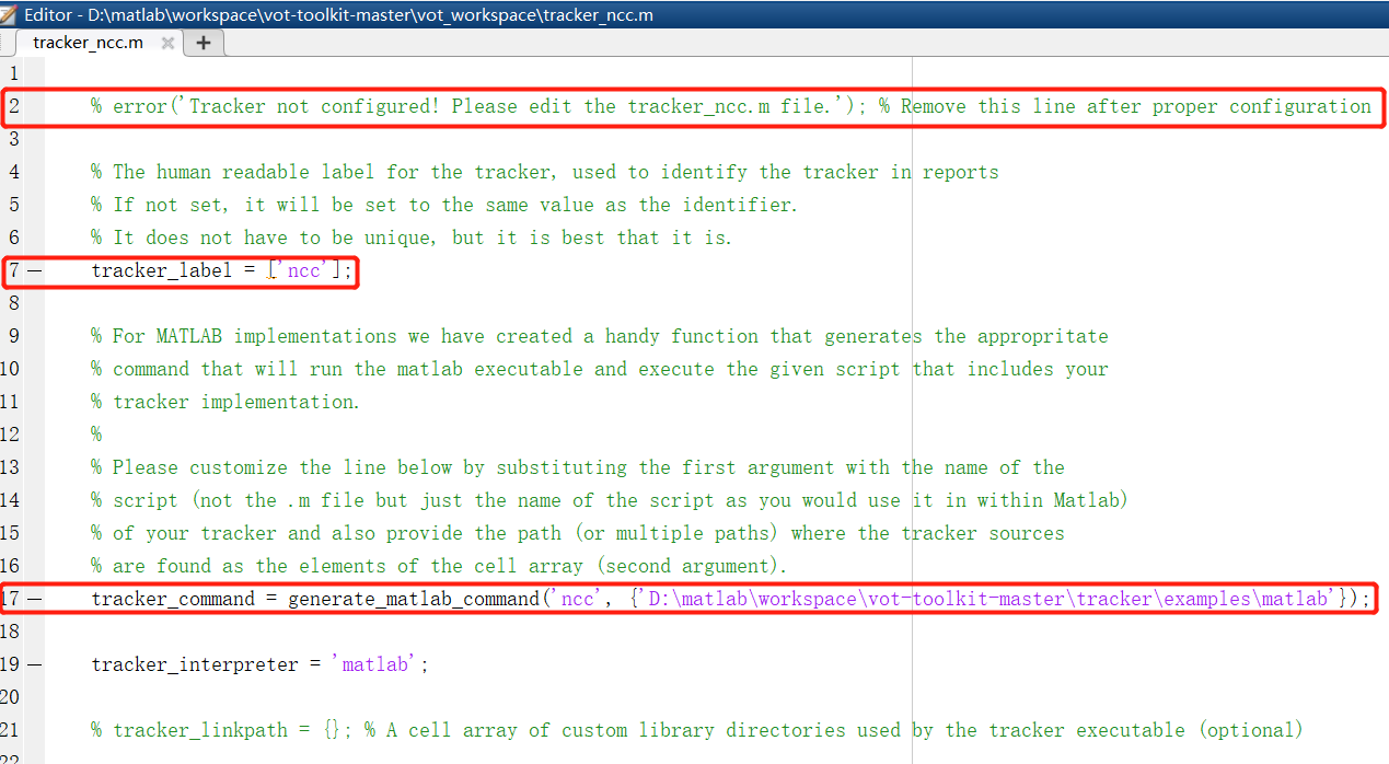 目标跟踪数据集VOT环境详细配置过程（附部分tracker融合代码）_vot2016 数据集处理-CSDN博客