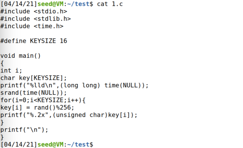 SEEDLAB2.0-Pseudo Random Number Generation Lab_seed lab实验2.0主要实验-CSDN博客