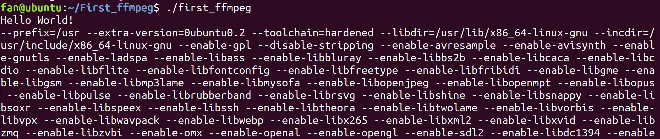 FFMPEG源码编译（Ubuntu篇）_ubuntu源码编译ffmpeg-CSDN博客