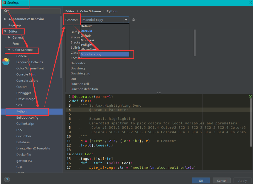 PyCharm设置sublime配色_pycharm配色插件subli-CSDN博客