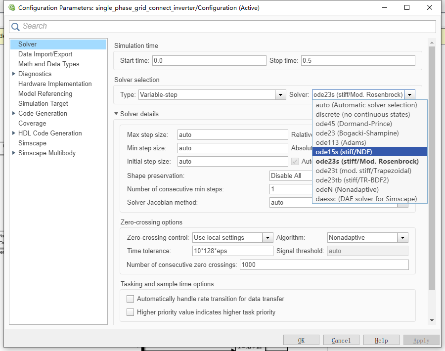 SIMULINK Debug：Derivative of state ‘1‘ in block ‘##‘ at time 0.0 is not finite._the simulation ...