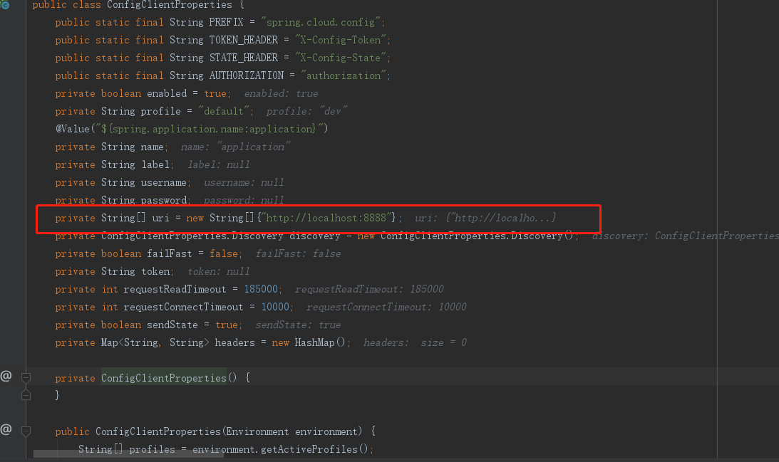 Spring Cloud Config 启动报错: c.c.c.ConfigServicePropertySourceLocator : Could not locate ...