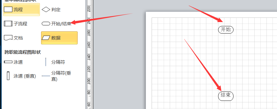 Viso制作各种顺序结构流程图（具体步骤含实例）_流程图示例 viso-CSDN博客