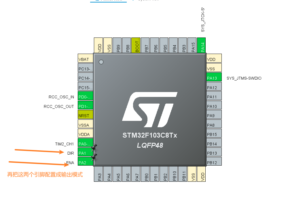 STM32之TIM定时器驱动42步进电机-驱动器型号TB6600_普通定时器驱动电机-CSDN博客