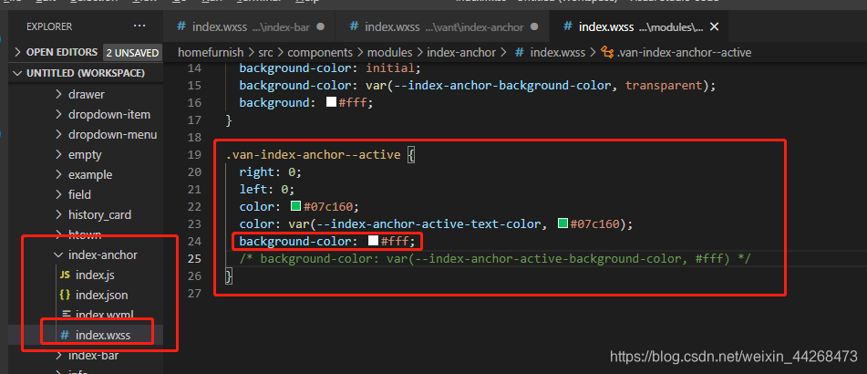 小程序实现vant Weapp Ui的van Index Bar组件(城市列表) Csdn博客 7046