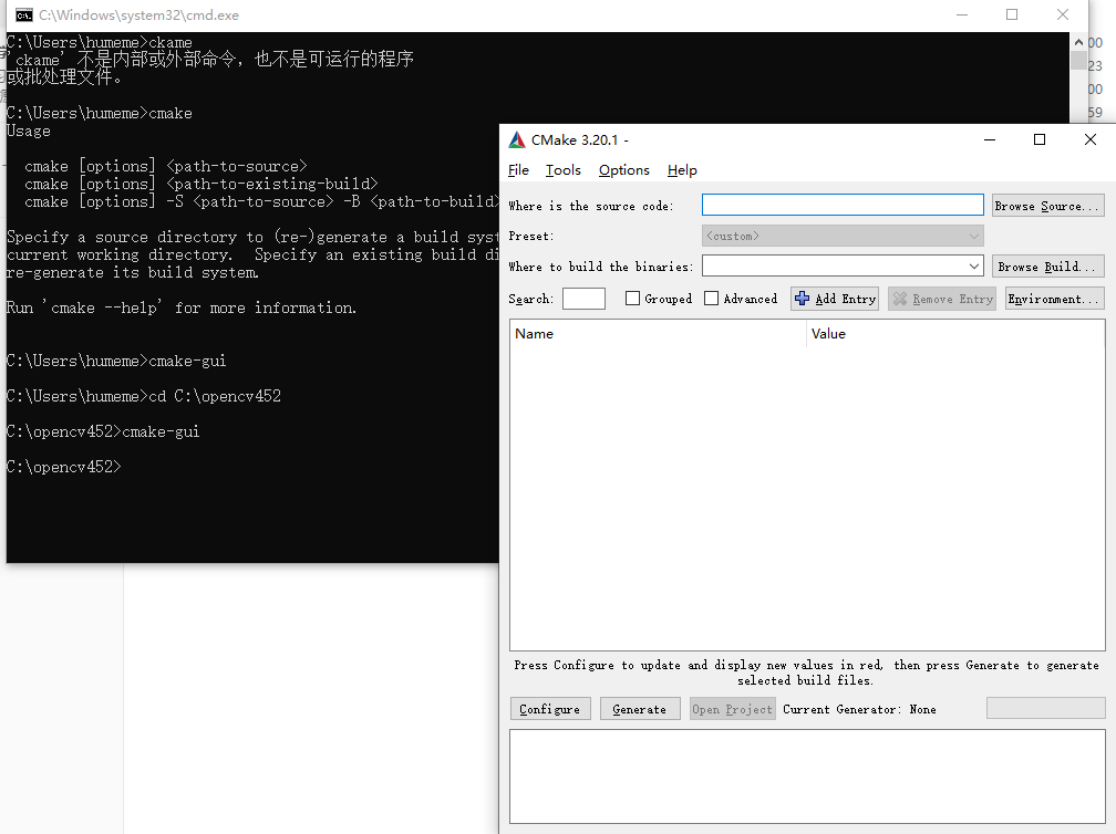 OpenCV4.5.2（+opencv_contrib）+CMake3.20.1+vs2017重新编译_重新编译opencv-CSDN博客