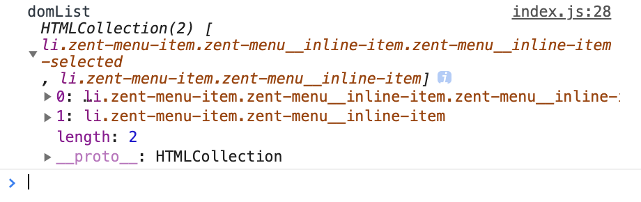 踩坑JS：获取 document.querySelector.children获取的 HTMLCollection 的正确遍历姿势！_js遍历htmlcollection-CSDN博客