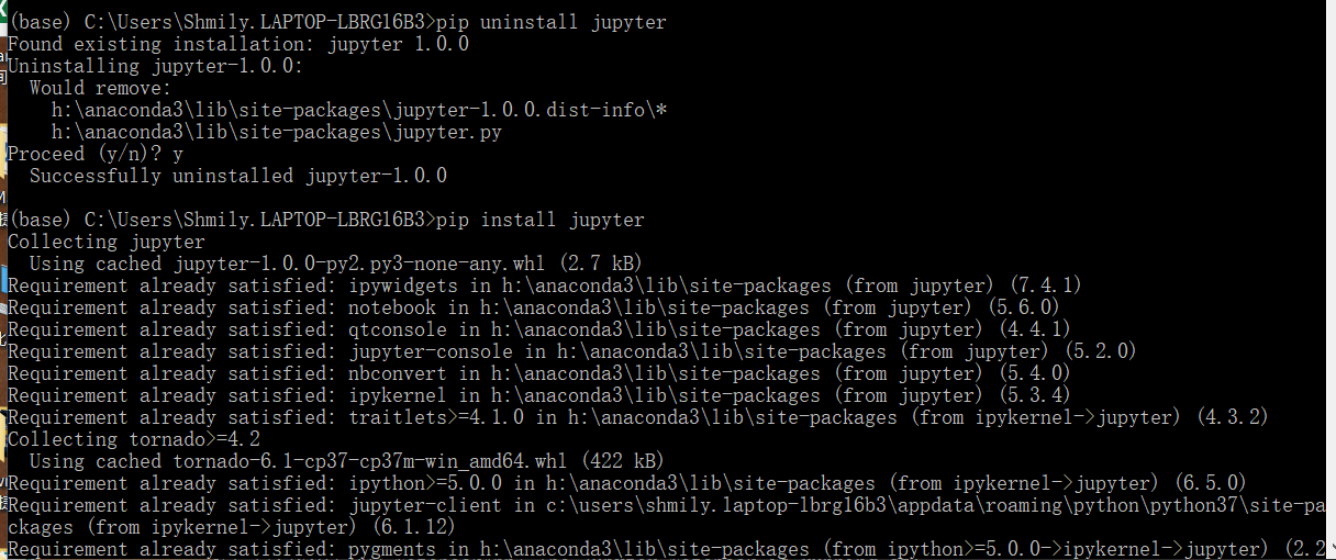 jupyter notebook可以登录，无法打开.ipynb文件，报错500 : Internal Server Error_jupyter无法正常打开.ipynb文件,报错500 ...