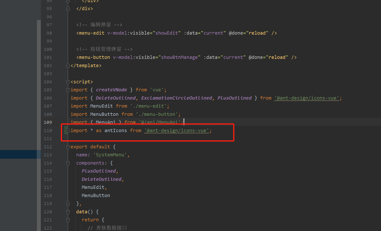 ant-design-vue 自带icon 批量渲染方式_plusoutlined-CSDN博客