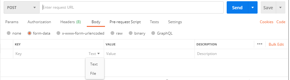 用postman测试导入Excel文件的接口时，解决如何上传Excel文件？_postman如何向后端发excel文件-CSDN博客