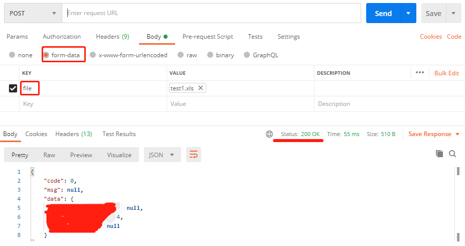 用postman测试导入Excel文件的接口时，解决如何上传Excel文件？_postman如何向后端发excel文件-CSDN博客