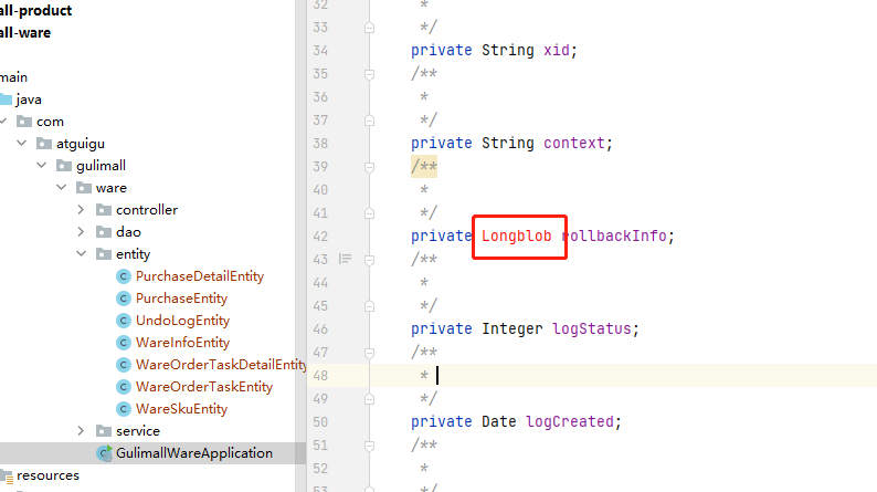 renren-generator：运行报错java: 找不到符号 符号: 类 Longblob_找不到符号 符号: 类 longblob-CSDN博客