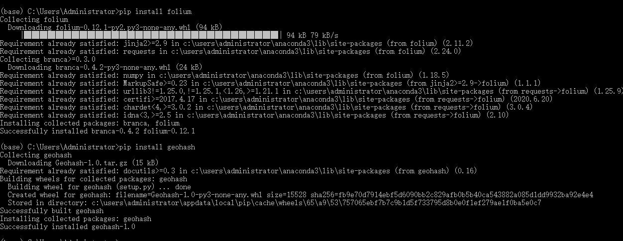 地理空间数据分析常用Python包的安装--避免掉坑_python3.8 earthpy-CSDN博客