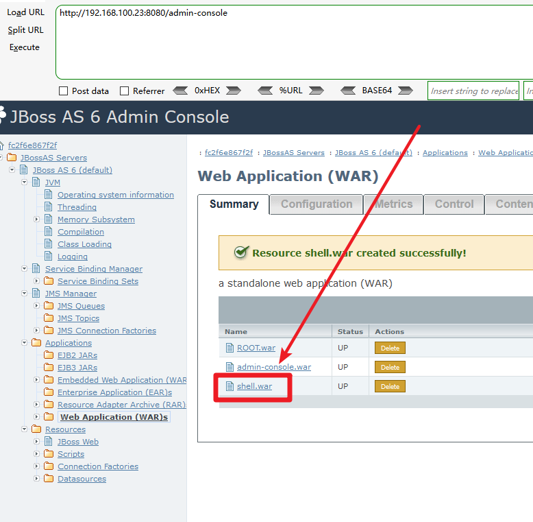 【vulhub】Jboss5.x/6.x-后台上传war包getshell_jboss的文件上传-CSDN博客