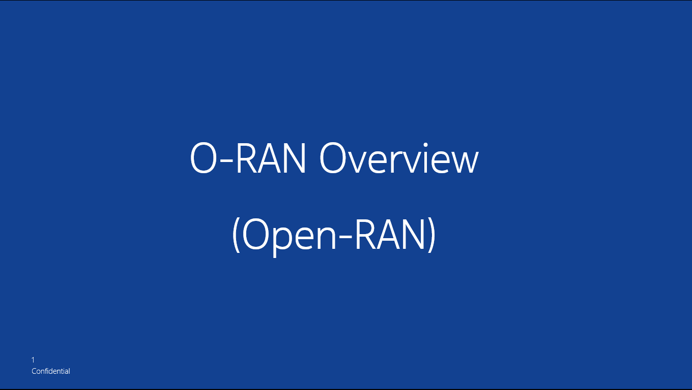 ORAN专题系列-23：ORAN系统架构快速概览与创业机会-CSDN博客