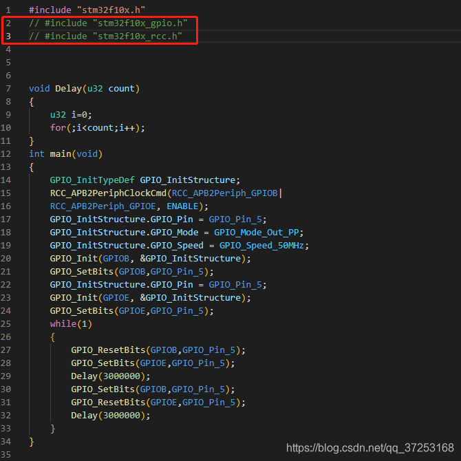 Vscode编写stm32代码配置 Vscode找不到stm32f10x H Csdn博客