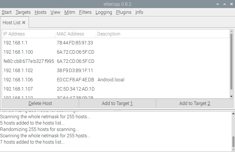 Linux下ettercap和wireshark抓取局域网内其他设备的包(非本机的包)_ettercap wireshark-CSDN博客