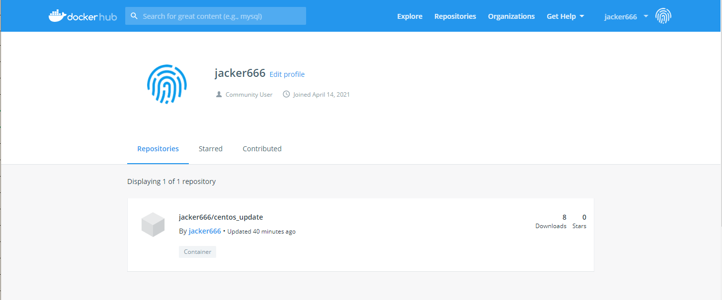 解决docker中发布到docker-hub上The push refers to a repository的报错原因。_the push refers to repository-CSDN博客