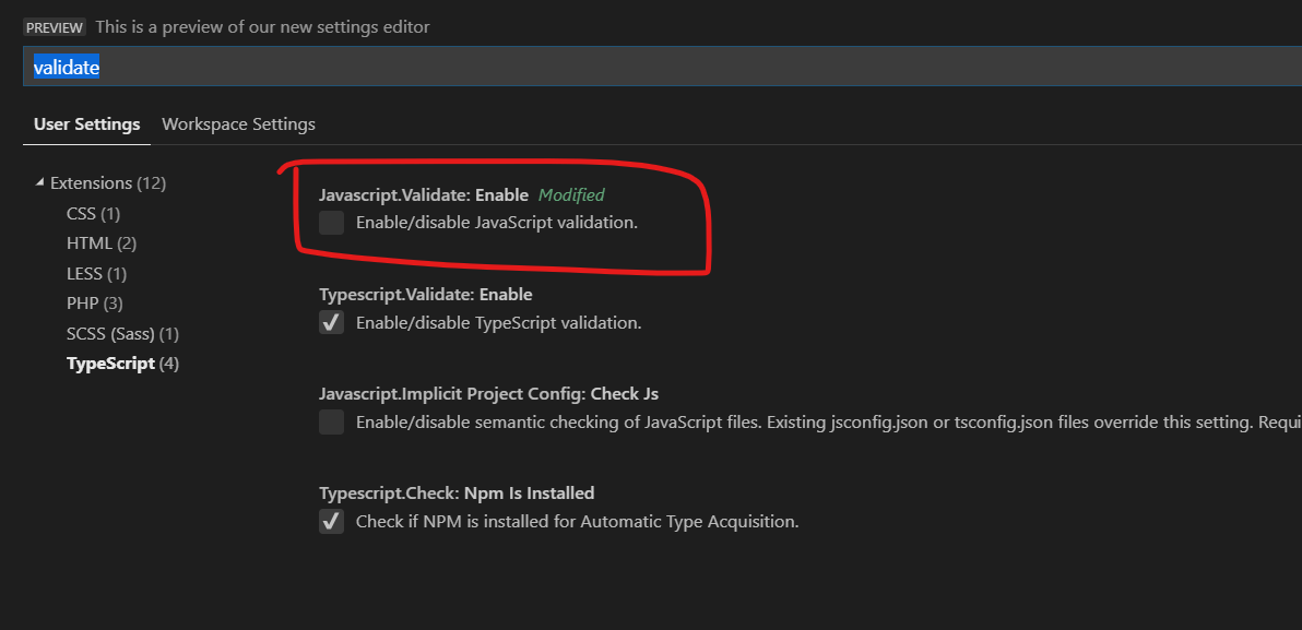 解决vscode新建ts/tsx文件代码飘红线问题_为什么ts代码里面的cc爆红-CSDN博客