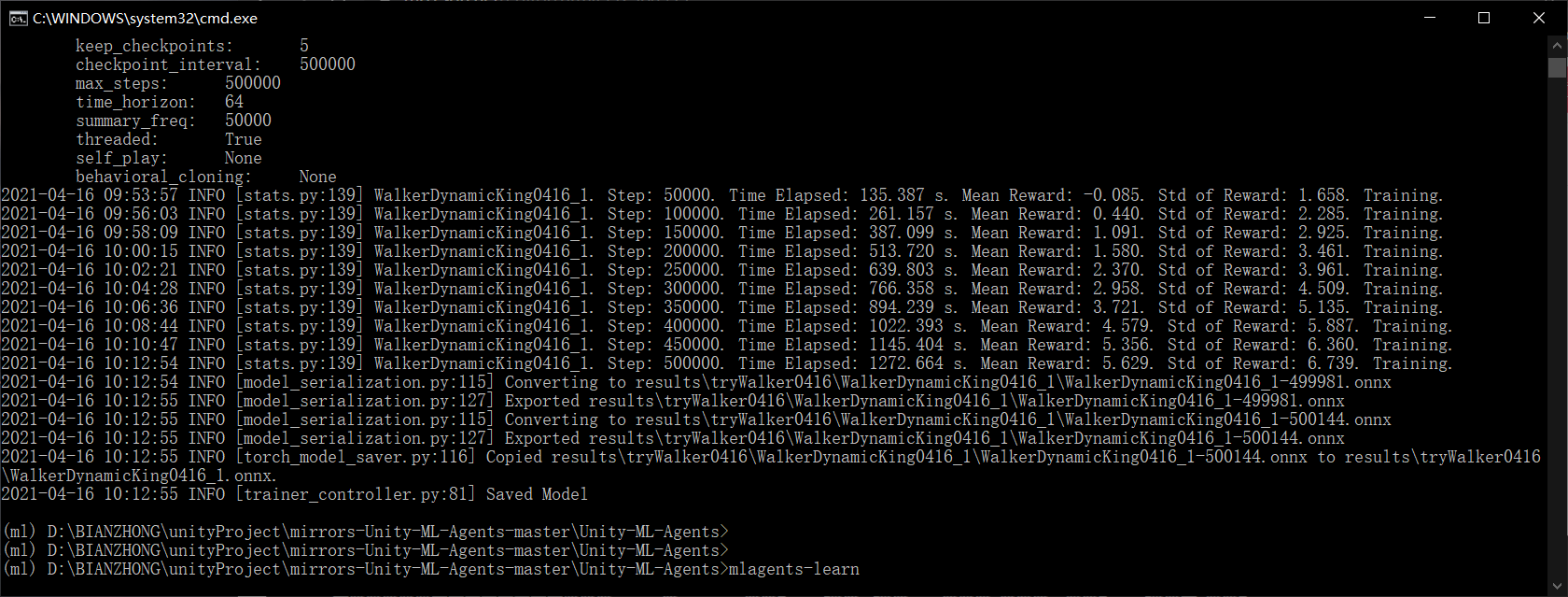 ML-Agents + PyTorch遇到的问题_mlagents.trainers.exception.unitytrainerexception:-CSDN博客